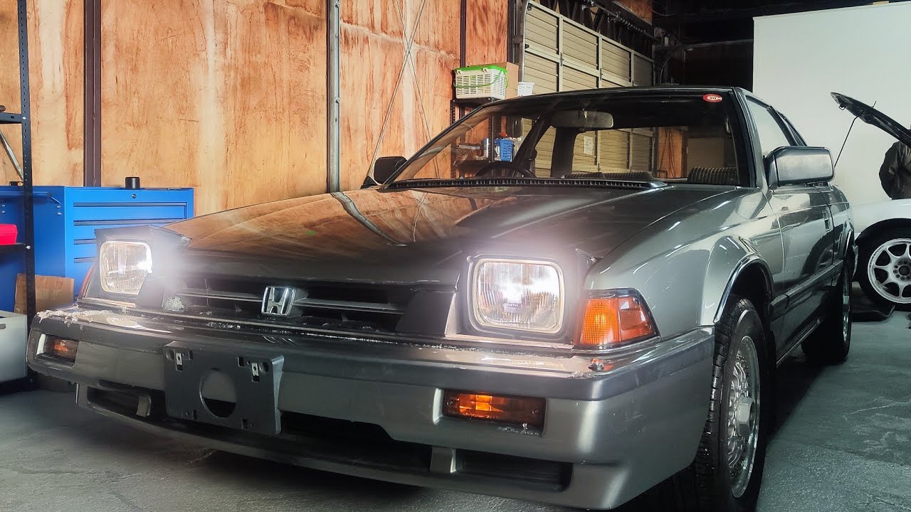 2代目後期 BA1 PRELUDE プレリュード 2.0Si 5MT 屋内保管 - YouTube