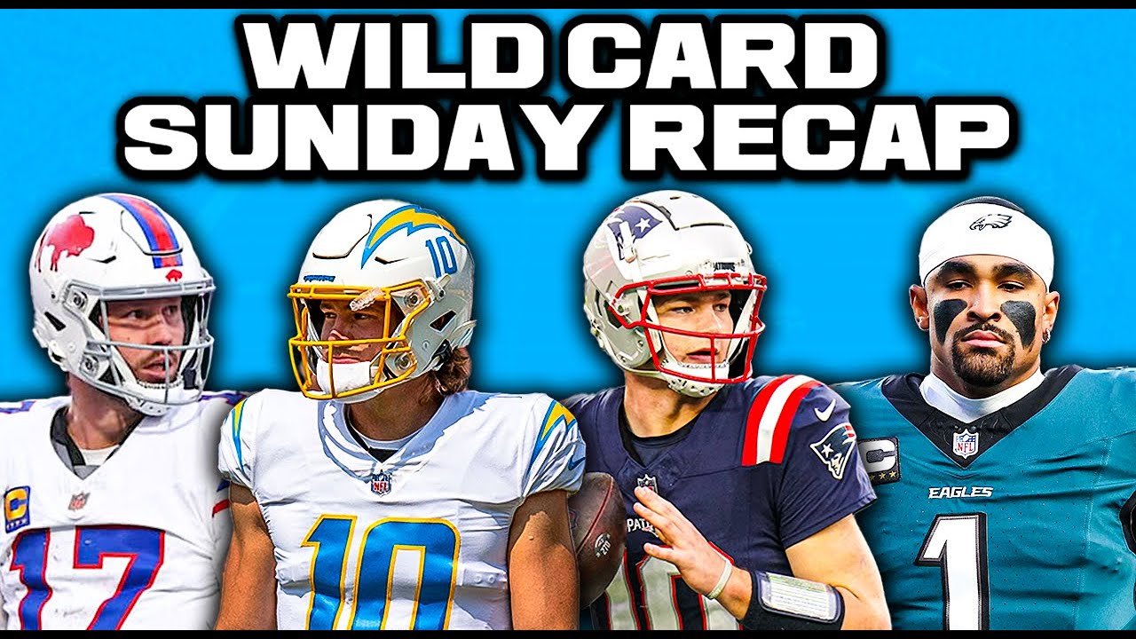 NFL Wild Card Sunday Recap - YouTube