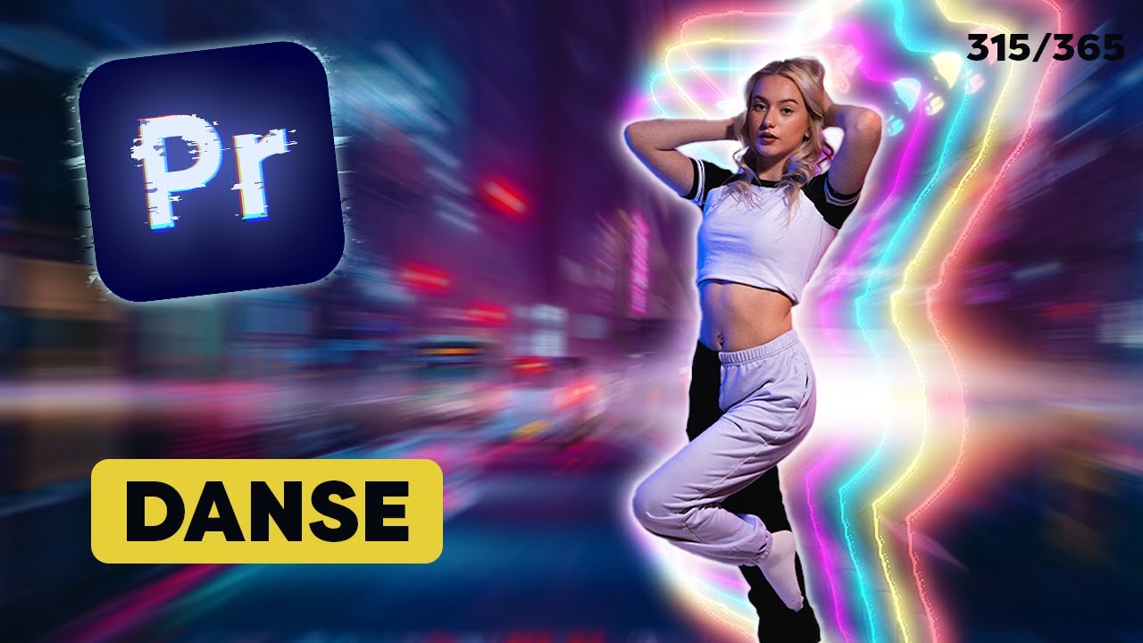 UN EFFET DE DANSE NÉON EN MOINS DE 3 MINUTES | Tuto Premiere Pro - YouTube