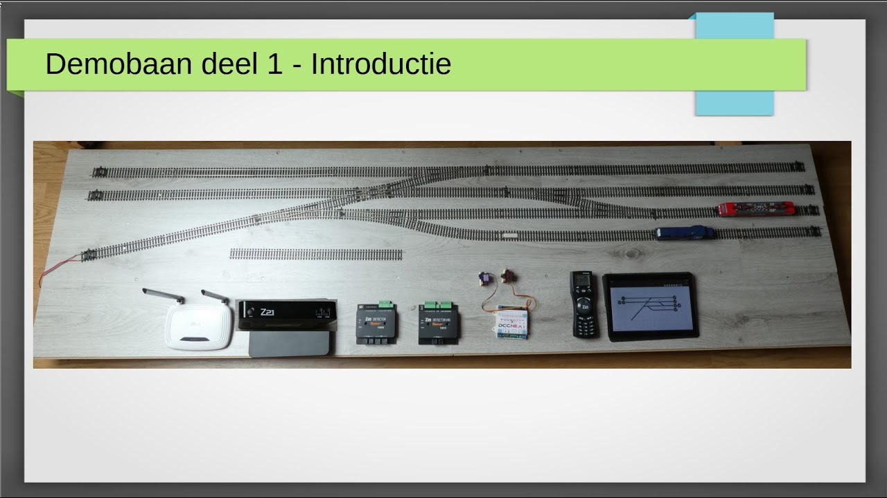 2-rail / DC / DCC Demobaan - Introductie - YouTube