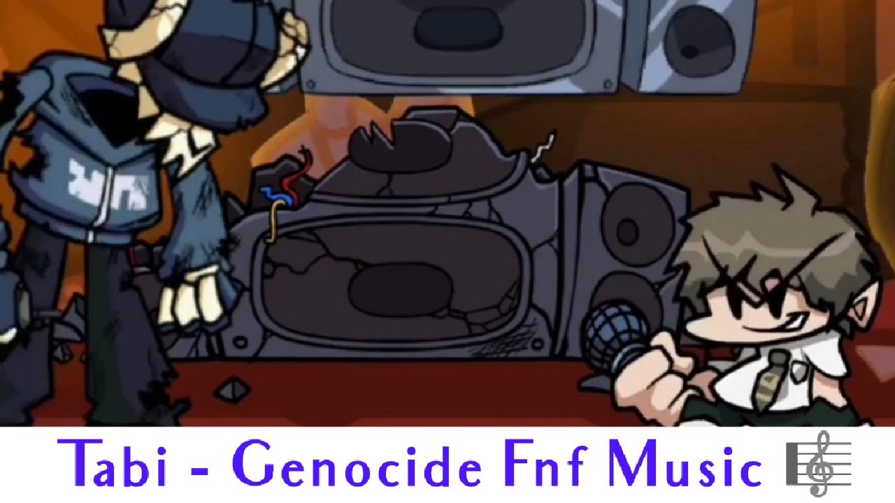 Tabi - Genocide Fnf Music 🎵 / Fnf Gameplay Vs Playground - YouTube