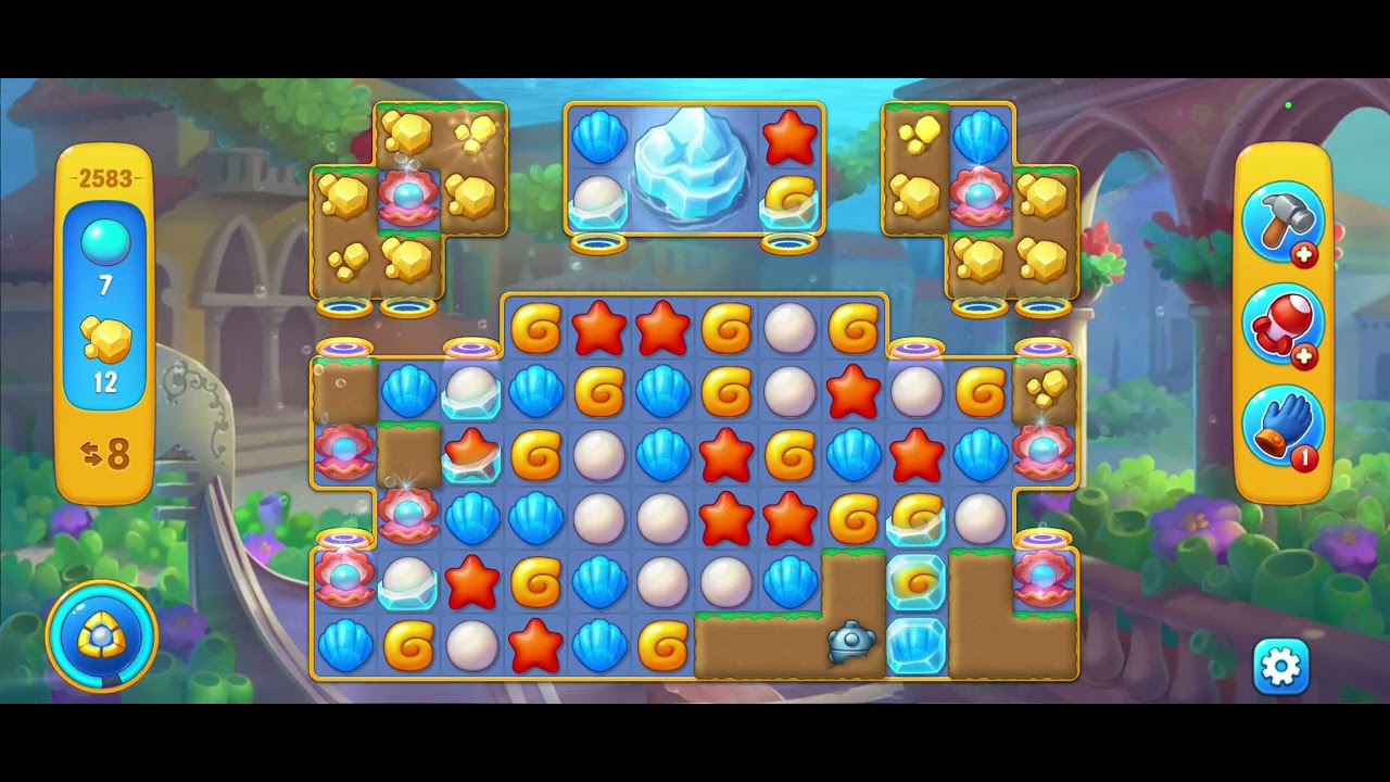 Fishdom gameplay level 2583 fail - YouTube