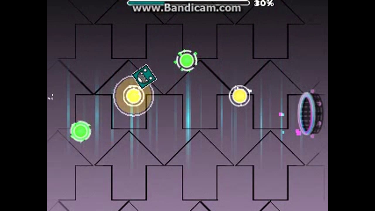 Geometry Dash -Falling Up V2 by Guitar999 60% | Tronos - YouTube