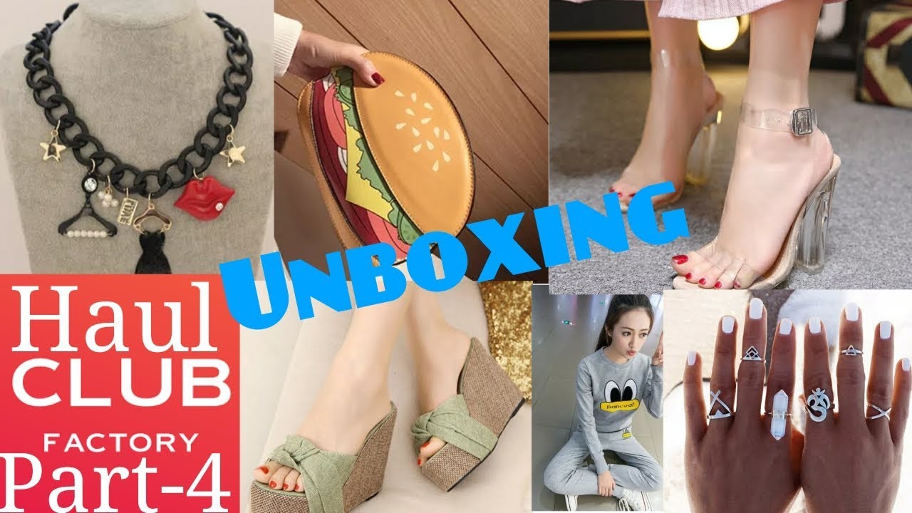 Club Factory haul Unboxing part-4 - YouTube