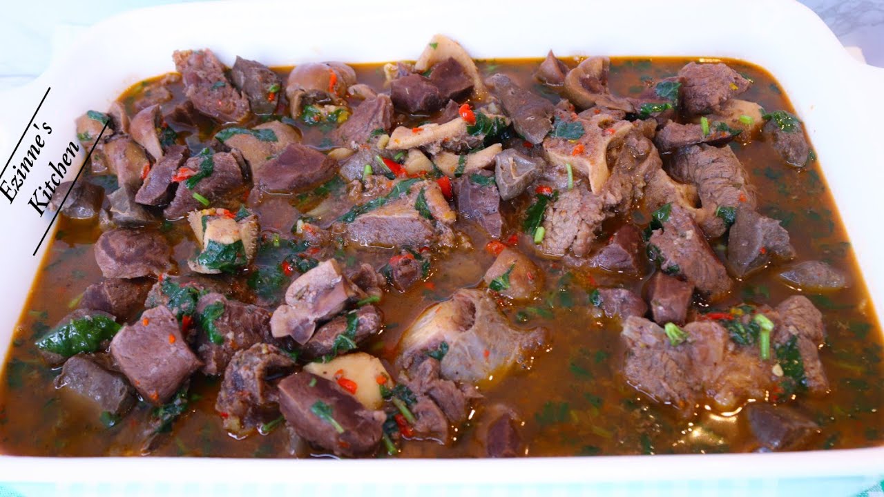 How to cook Assorted Meat pepper Soup/ pepper Soup recipe. - YouTube