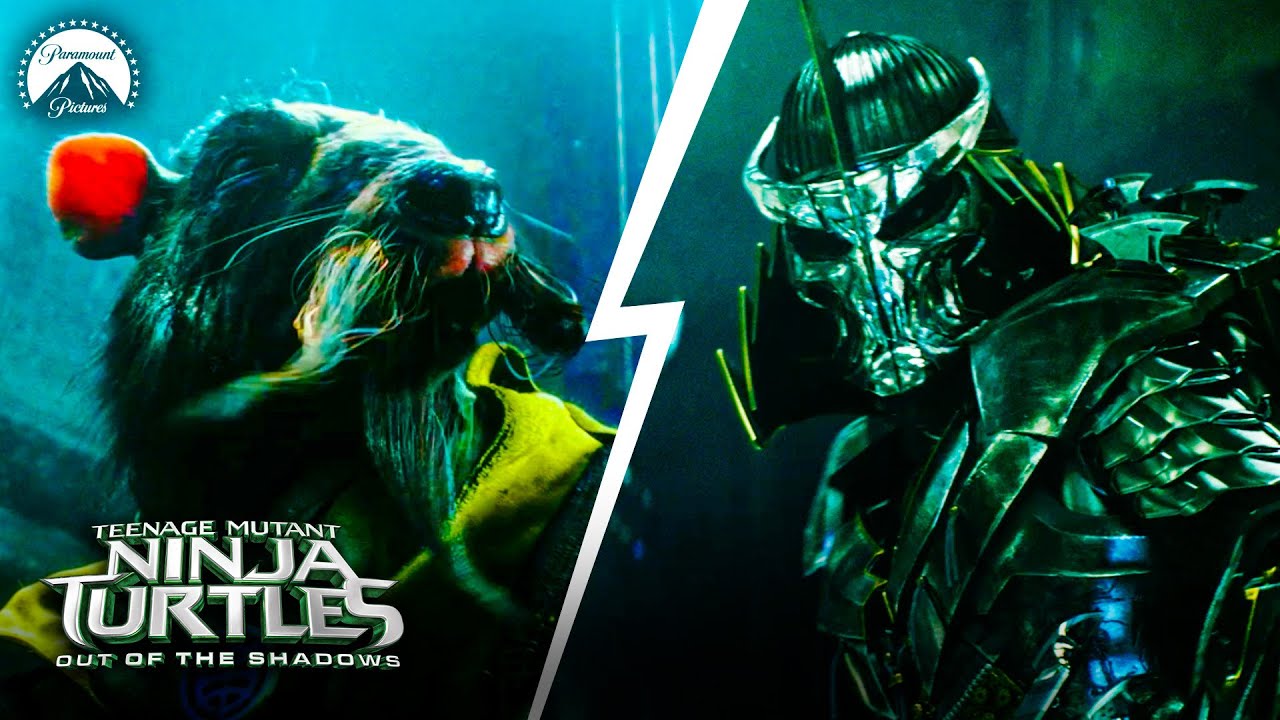 Teenage Mutant Ninja Turtles (2014) | Best Shredder Battles | Paramount ...