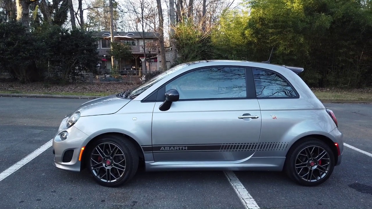 2018 Fiat 500 Abarth Hatchback Quick Look - YouTube