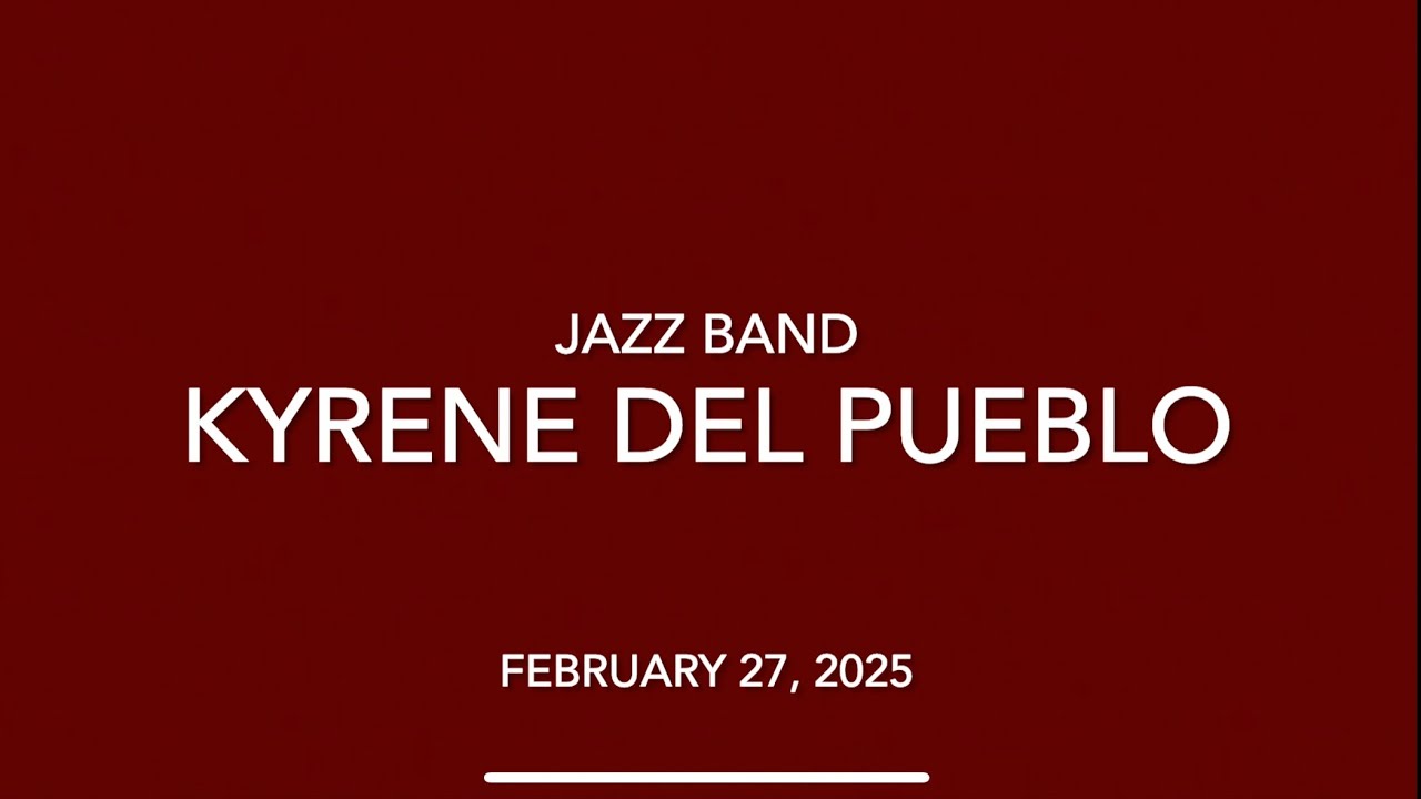 Jazz Band Spring Concert 2025 - YouTube