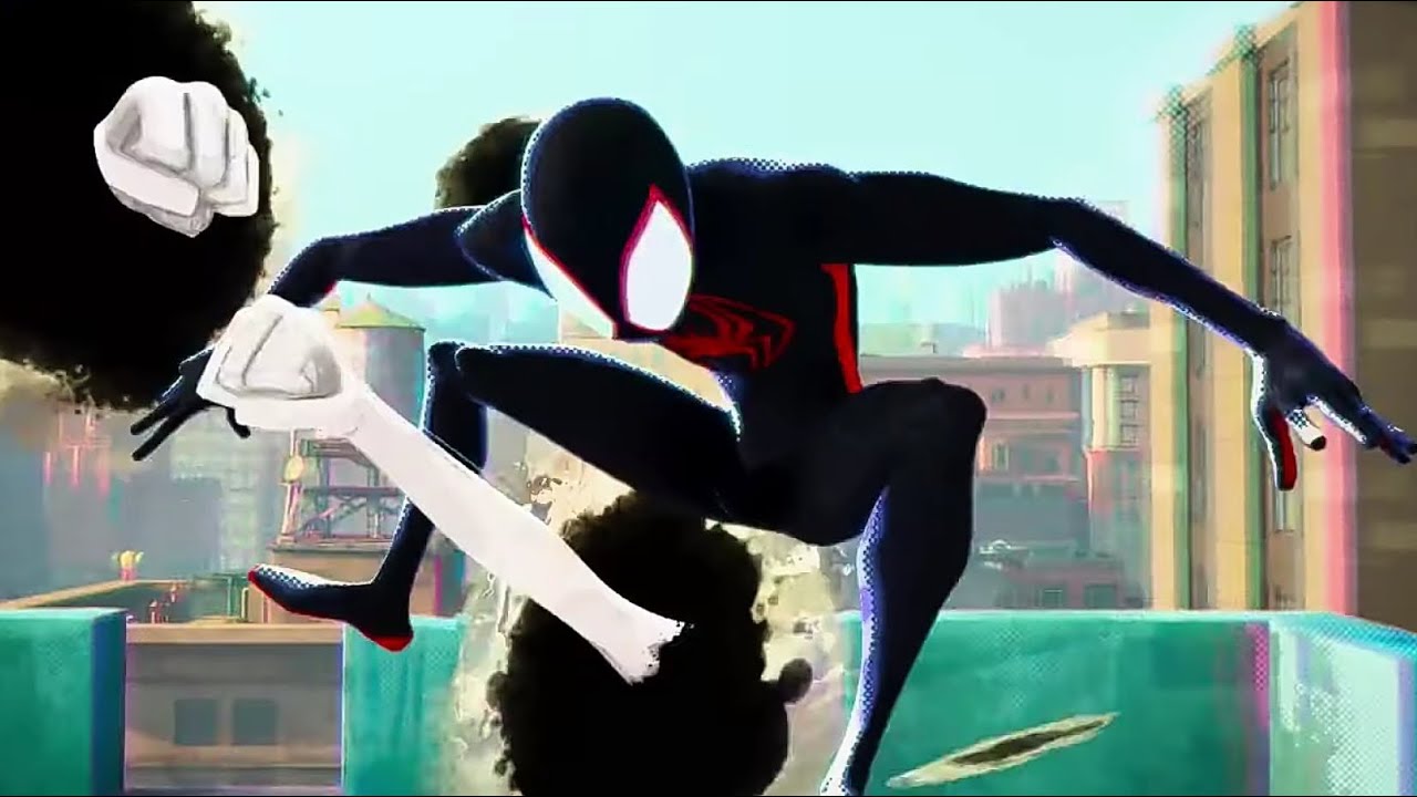 Spider-Man Across The Spider Verse -Miles Vs Spots full Fight Scene HD ...