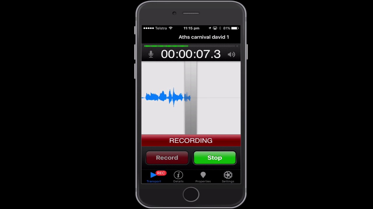 How to use the Rode Record App - YouTube