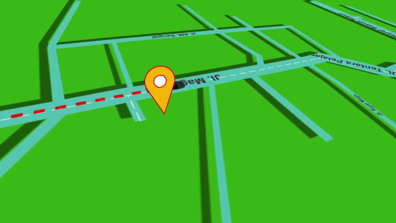 Animasi Motion Graphic - Map - YouTube