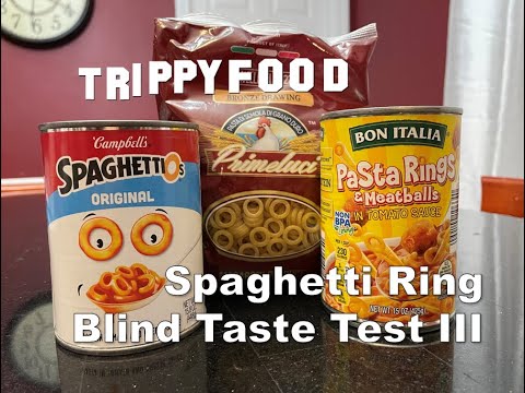 Hot Noods: Spaghetti Ring Blind Taste Test III #SpaghettiOs #pasta # ...