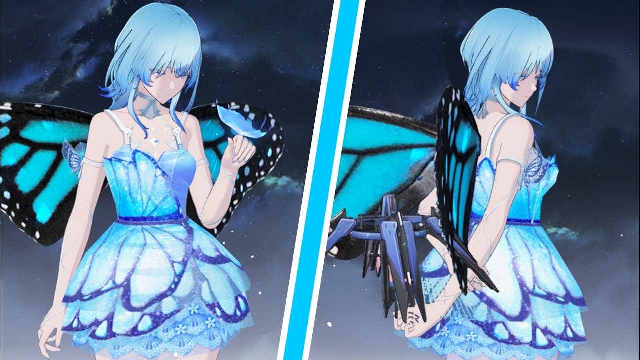 Butterfly Keeper Outfit for Shorekeeper [WUTHERING WAVES] - YouTube