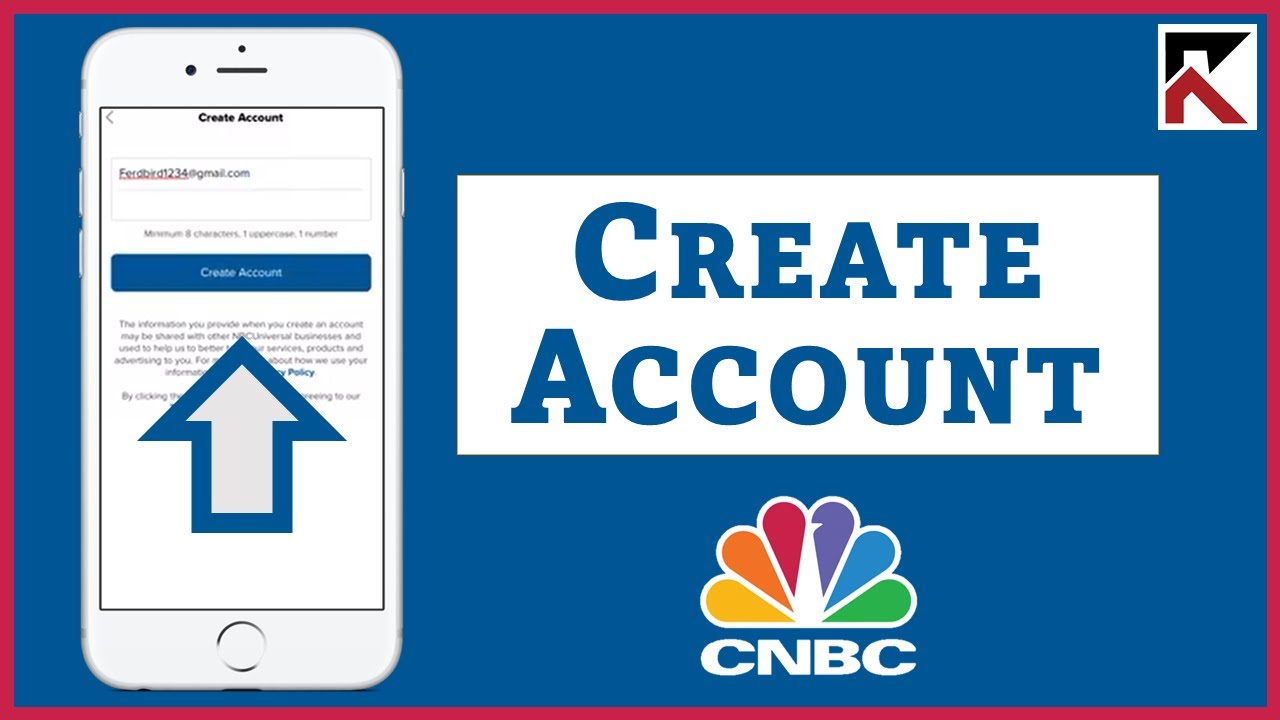 How To Create An Account On CNBC App - YouTube