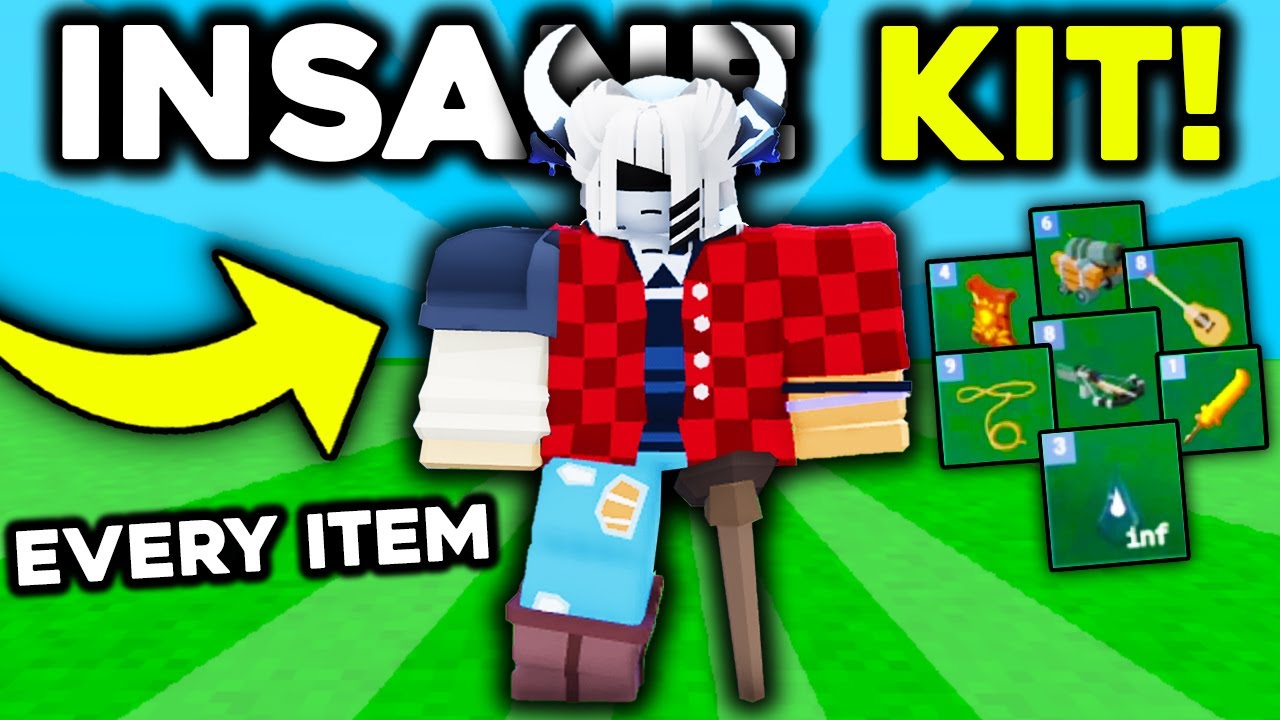 USING EVERY KIT AT ONCE!! (MUST SEE) in Roblox Bedwars - YouTube