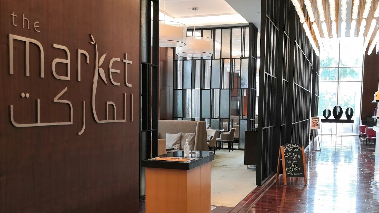 The Market & Starbucks Coffee at Hyatt Regency Riyadh Olaya - YouTube