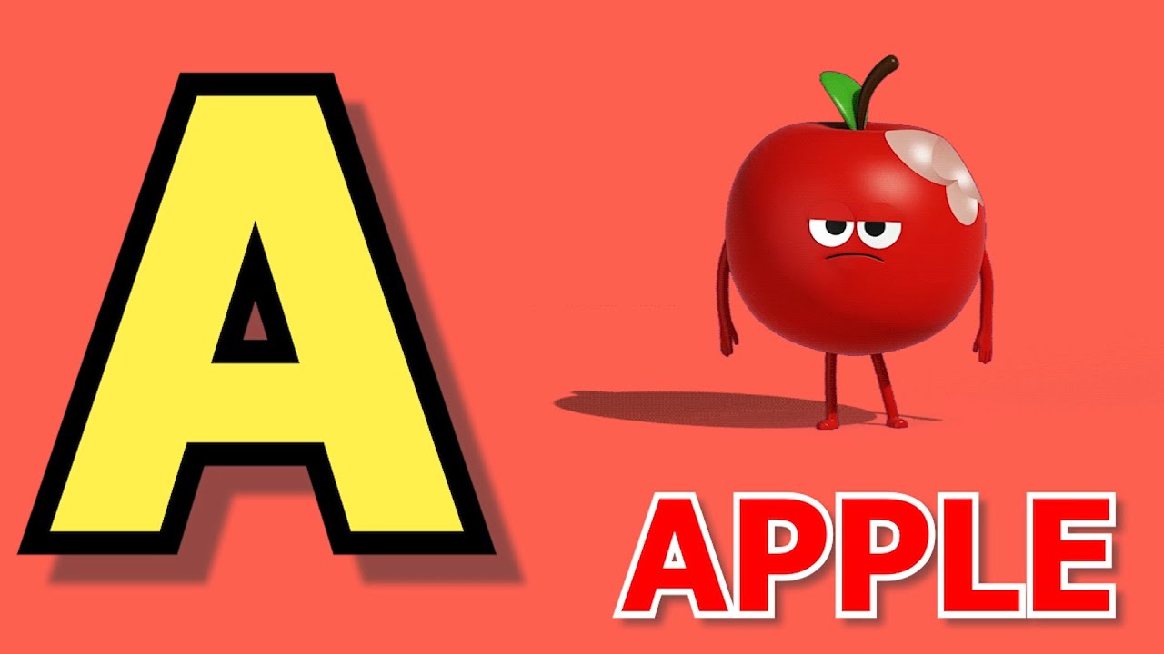 A for apple,B for boy | Nursery Rhymes | Phonics Sound | abcd learning ...