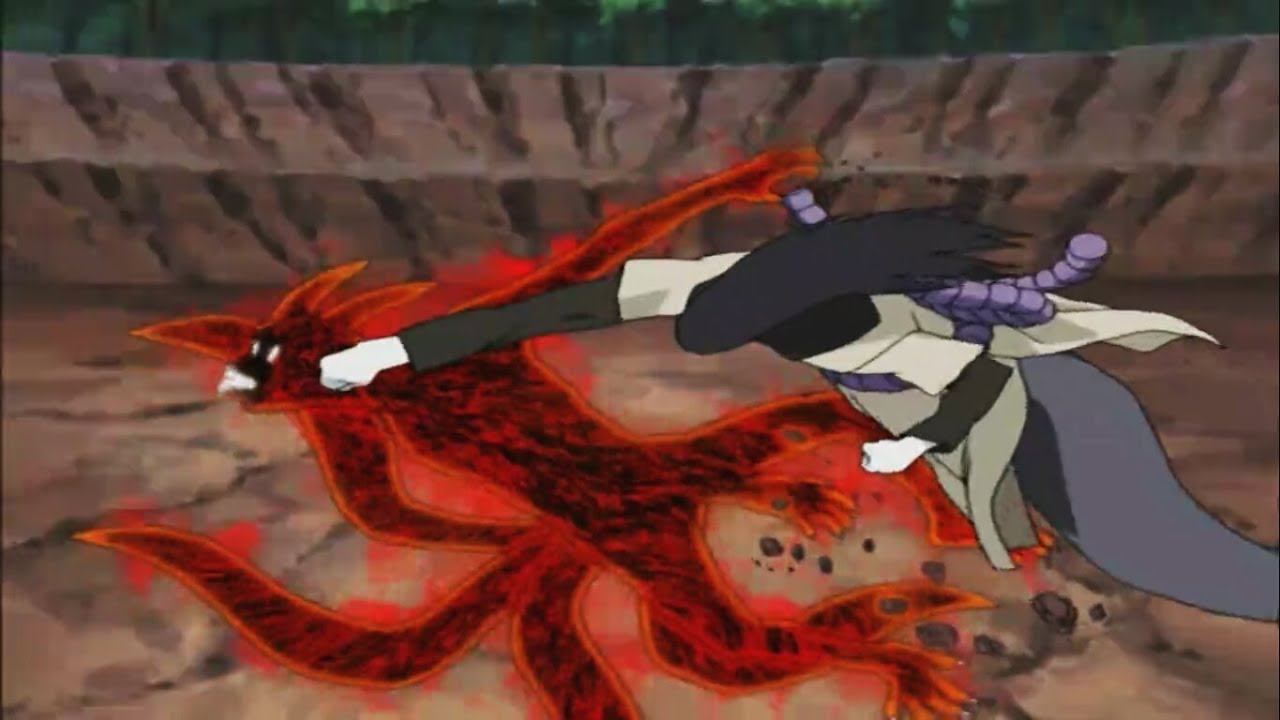 Naruto (Kyubi) Vs. Orochimaru - AMV - YouTube