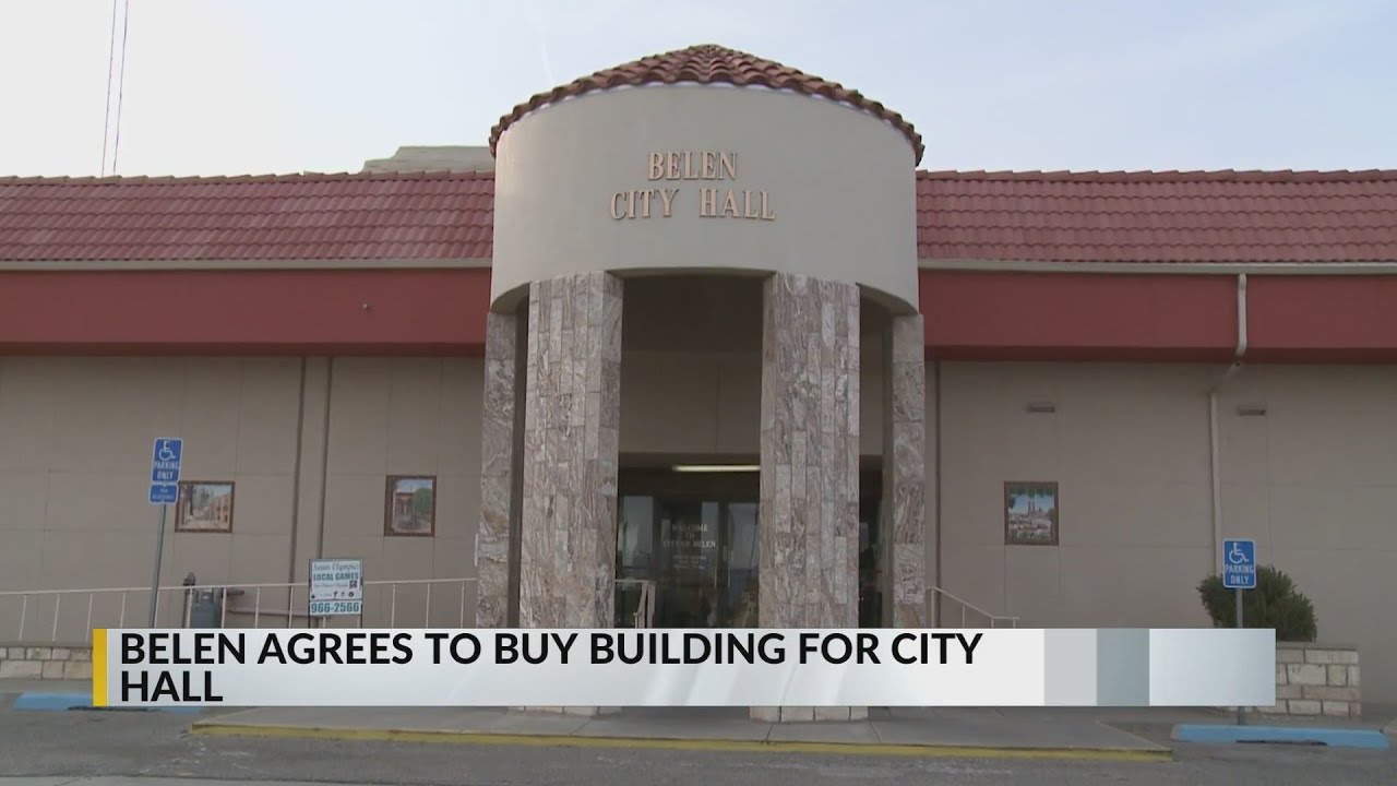 Belen city hall expanding into Wells Fargo building - YouTube