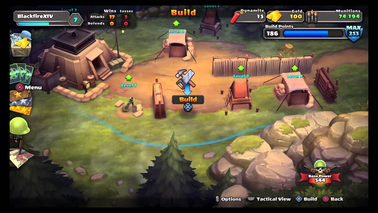 GUNS UP!™ Base Building Walls Tutorial - YouTube