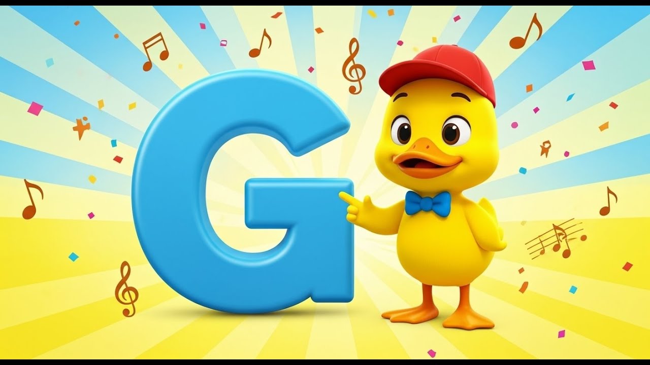Letter G Song | Learn the Alphabet | 10 G Words | Vocabulary Building ...