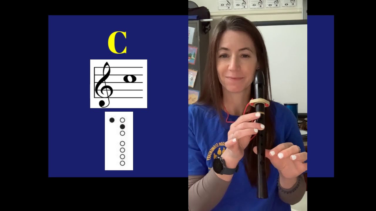 Recorder Fingering C - YouTube