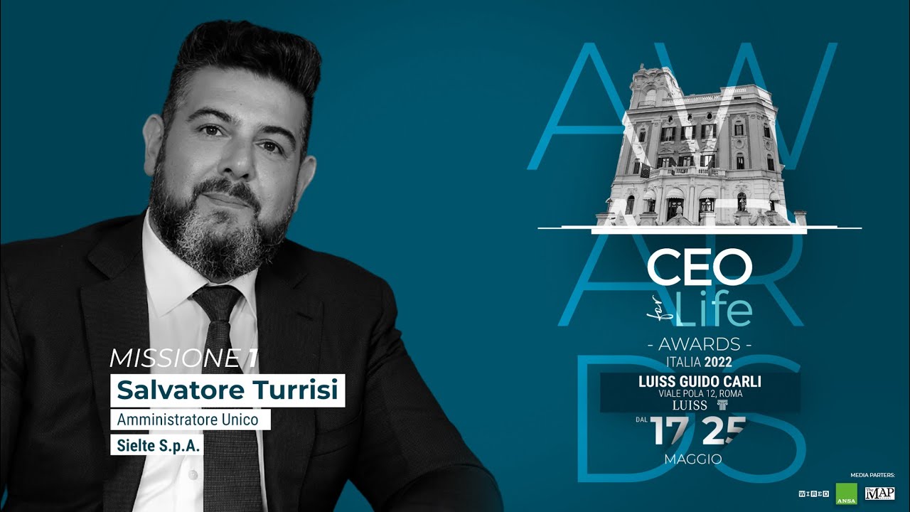Salvatore Turrisi, Amministratore Unico Sielte S.p.A - CEOforLIFE ...