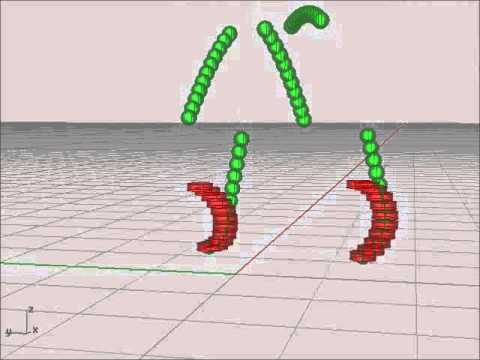 5-ball juggling pattern using Grasshopper - YouTube