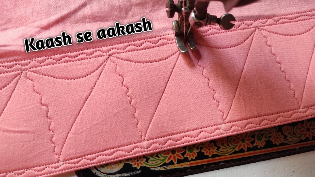 Beautiful mohri design | Mohri/Poncha design | Kaash se aakash - YouTube