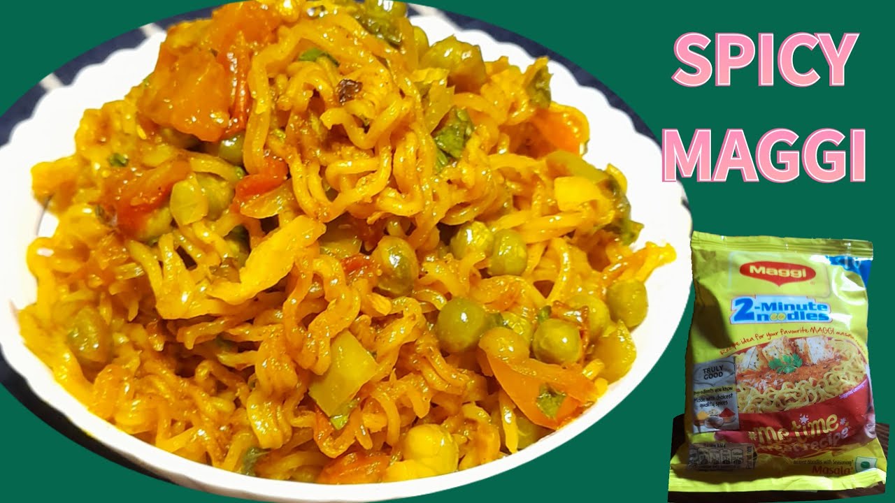 Maggi Recipe | Perfect Maggi Masala Recipe | Vegetable Masala Maggi ...