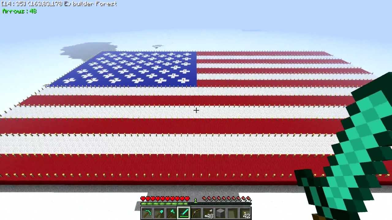 Minecraft USA Flag YouTube minecraft-usa-flag-youtube