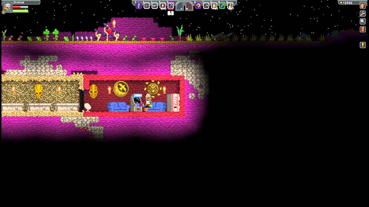 Starbound Gameplay Series, Episode 15: My Arcade Room - YouTube