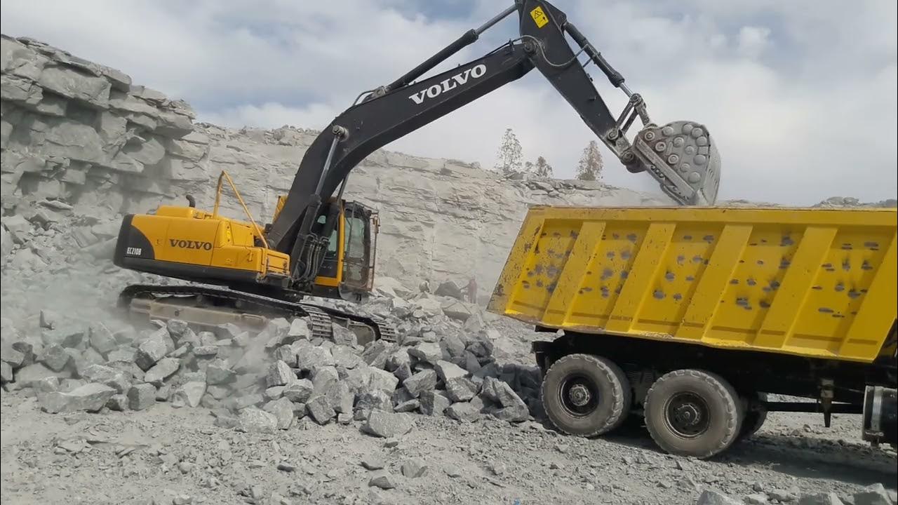 volvo Ec210b prime excavator - YouTube