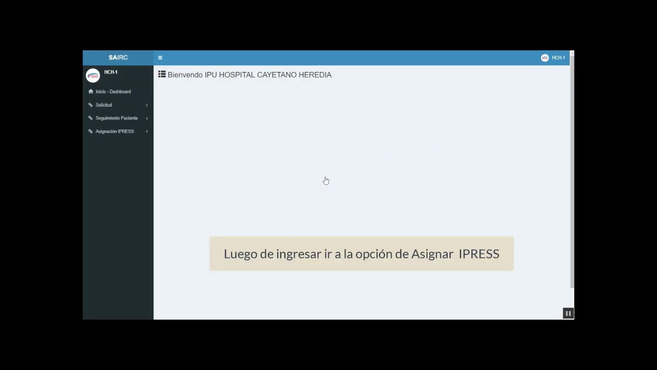 TUTORIAL IPRESS PÚBLICA: ASIGNACIÓN DE PACIENTES A IPRESS PRIVADA - YouTube