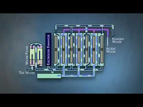 How Enagic Water Ionizer Works. Medical Grade Titanium plates dipped ...
