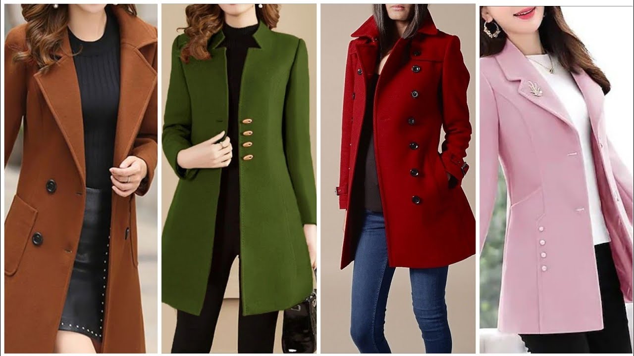 Winter Best & Amazing Long Trench Coat Design With Eyelet Pocket and ...