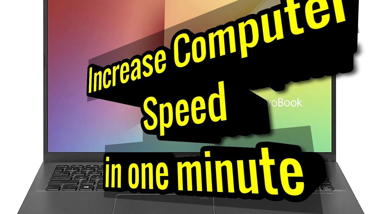 How to fast laptop in one minute (With English Subtitle) - YouTube