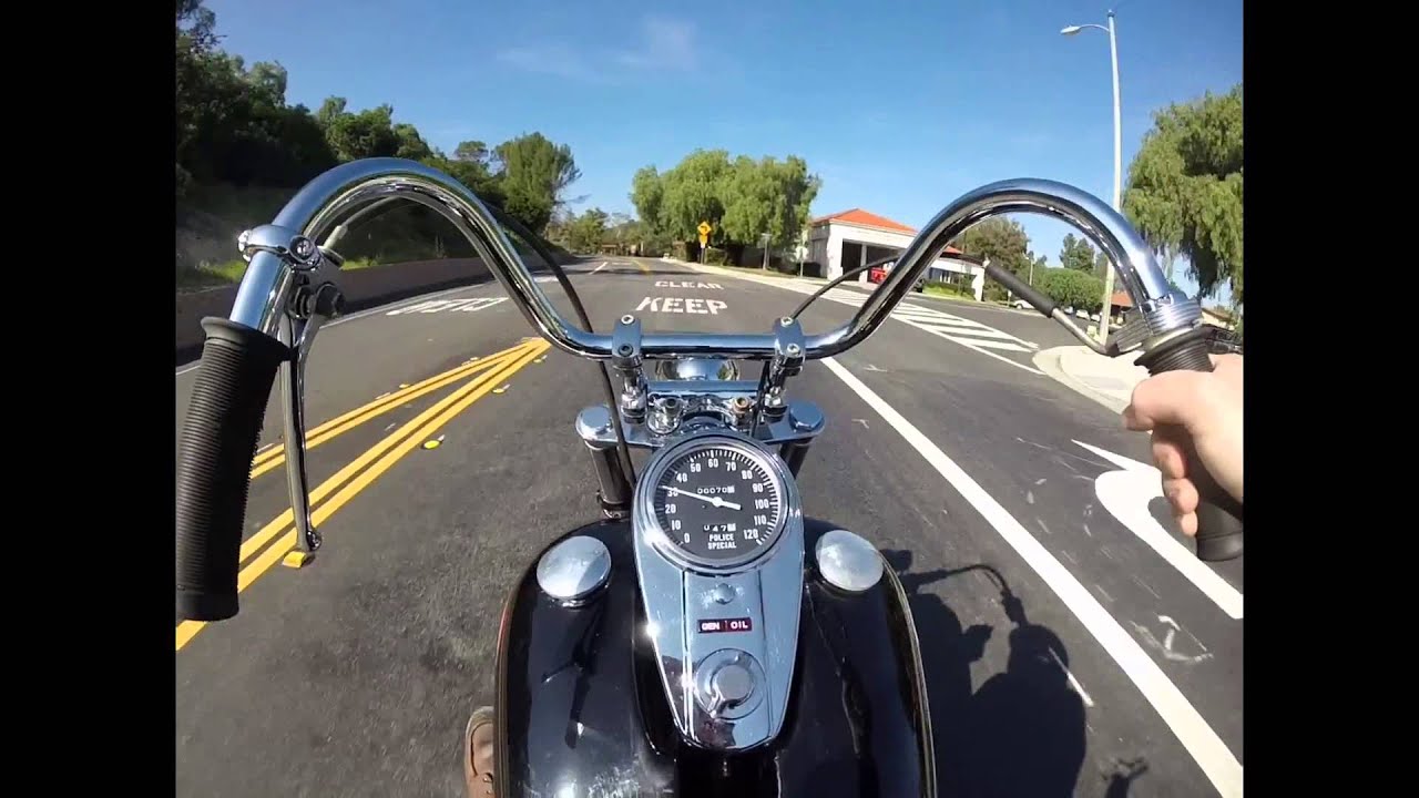 Getting lost in Palos Verdes on the Harley Davidson Blockhead Evo ...