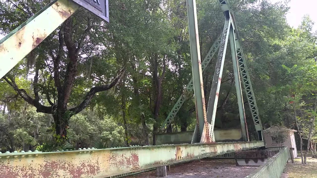 Old Fanning Springs Bridge - YouTube