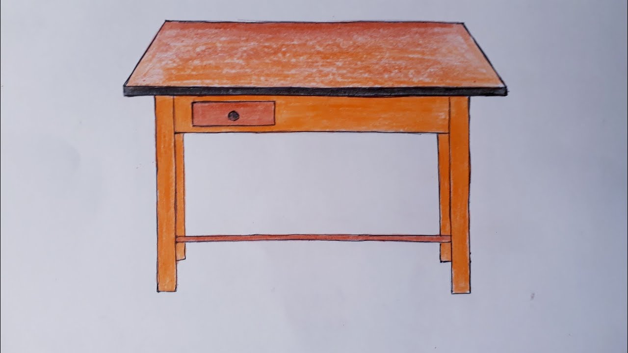 How To Draw A Table Step By Step YouTube how-to-draw-a-table-step-by-step-youtube