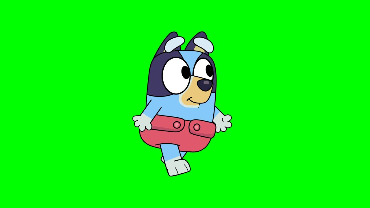 BABY BLUEY WALKING - YouTube