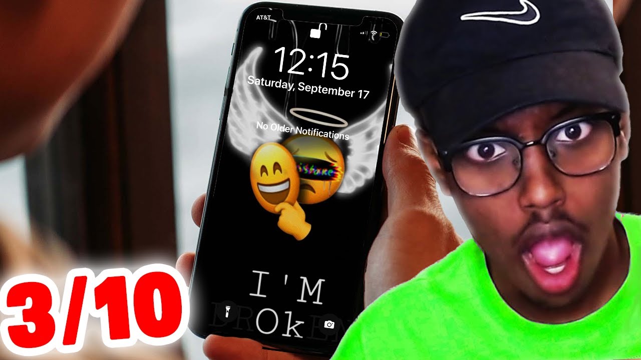 My Viewers Lock Screens Are CRINGE - YouTube