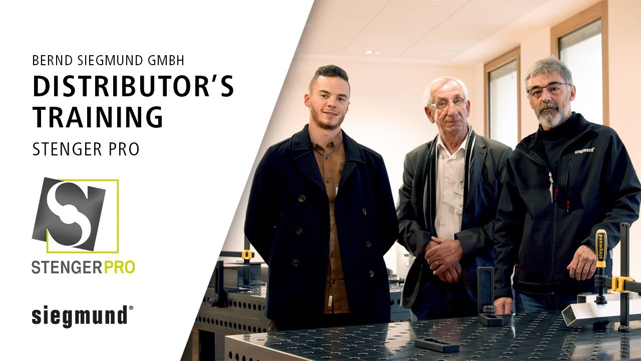 Stenger Pro visits Bernd Siegmund GmbH (distributor training) - YouTube