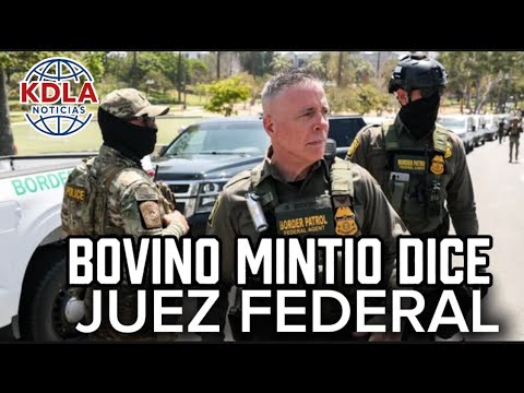 JEFE de BORDER PATROL es SENTADO en el BANCO de los ACUSADOS en la ...