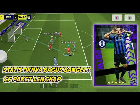 Review Lautaro Martinez POTW UCL Booster 101 eFootball 2025 | Striker Ganas! - YouTube