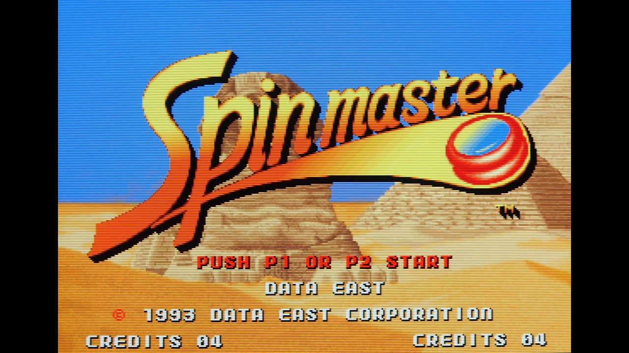 Spinmaster Intro (Neo Geo) - Sony BVM-A32 (Reference CRT Monitor) - YouTube