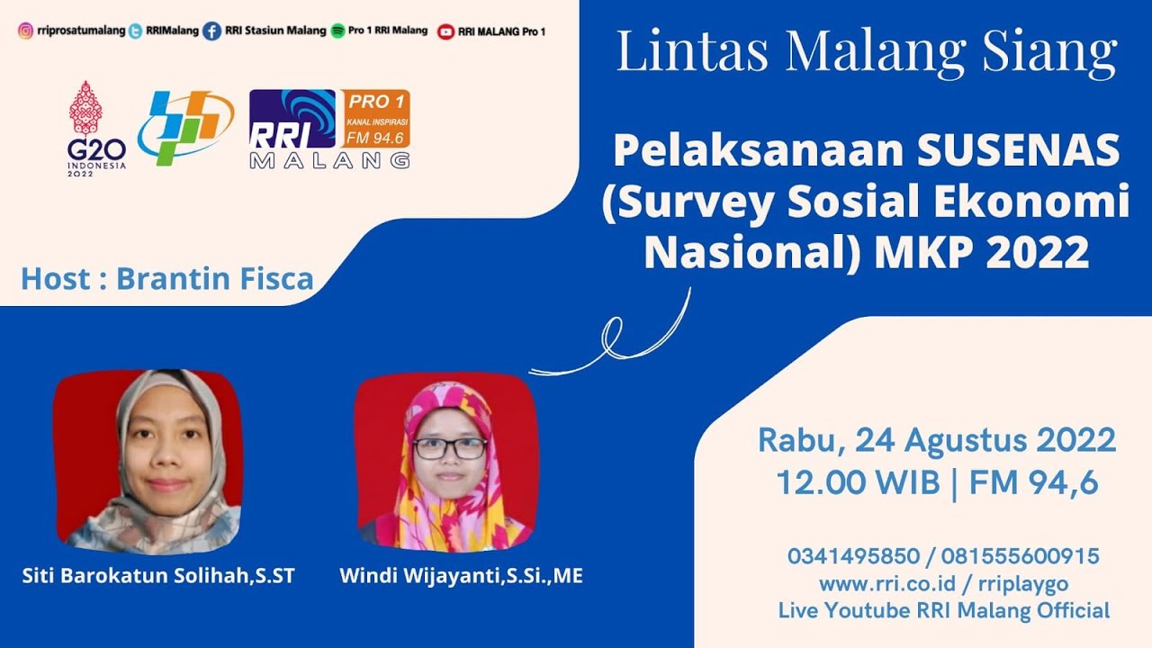 RRI MALANG PRO 1 - LINTAS MALANG SIANG - YouTube