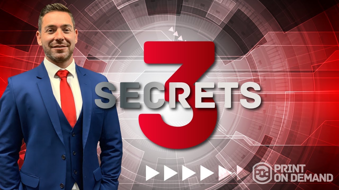 The 3 secrets of Print on Demand - YouTube