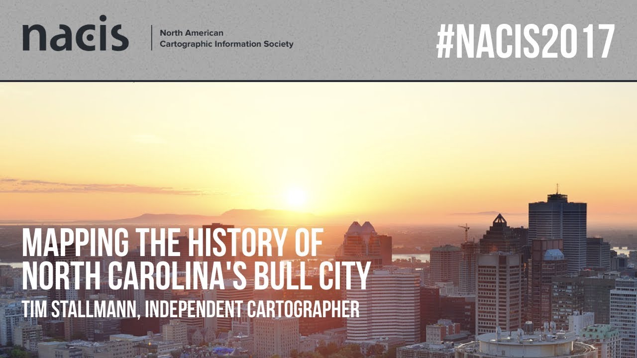Mapping the History of North Carolina's Bull City — Tim Stallman - YouTube