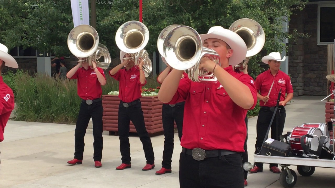 Calgary Stampede Showband Brass Choir 2017 - YouTube